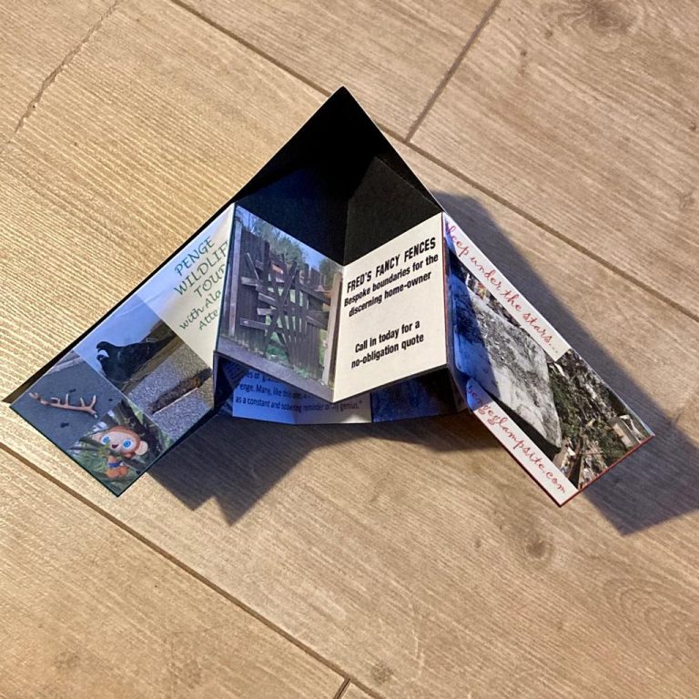 Cosmo Chancer's Penge Sculpture Trail Map • Colossive Press